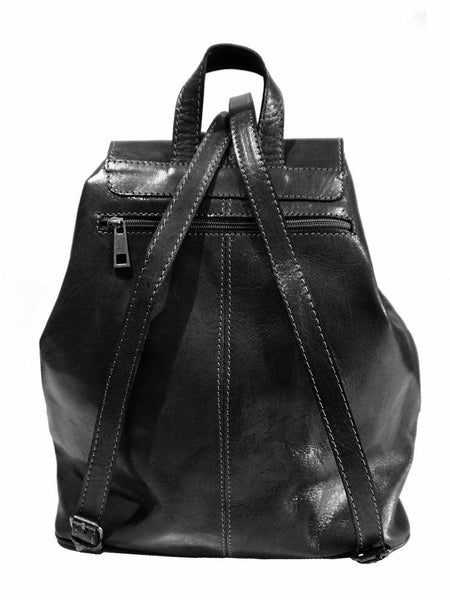 Vintage Style Hand-made Genuine Leather Backpack – Truly Moroccan